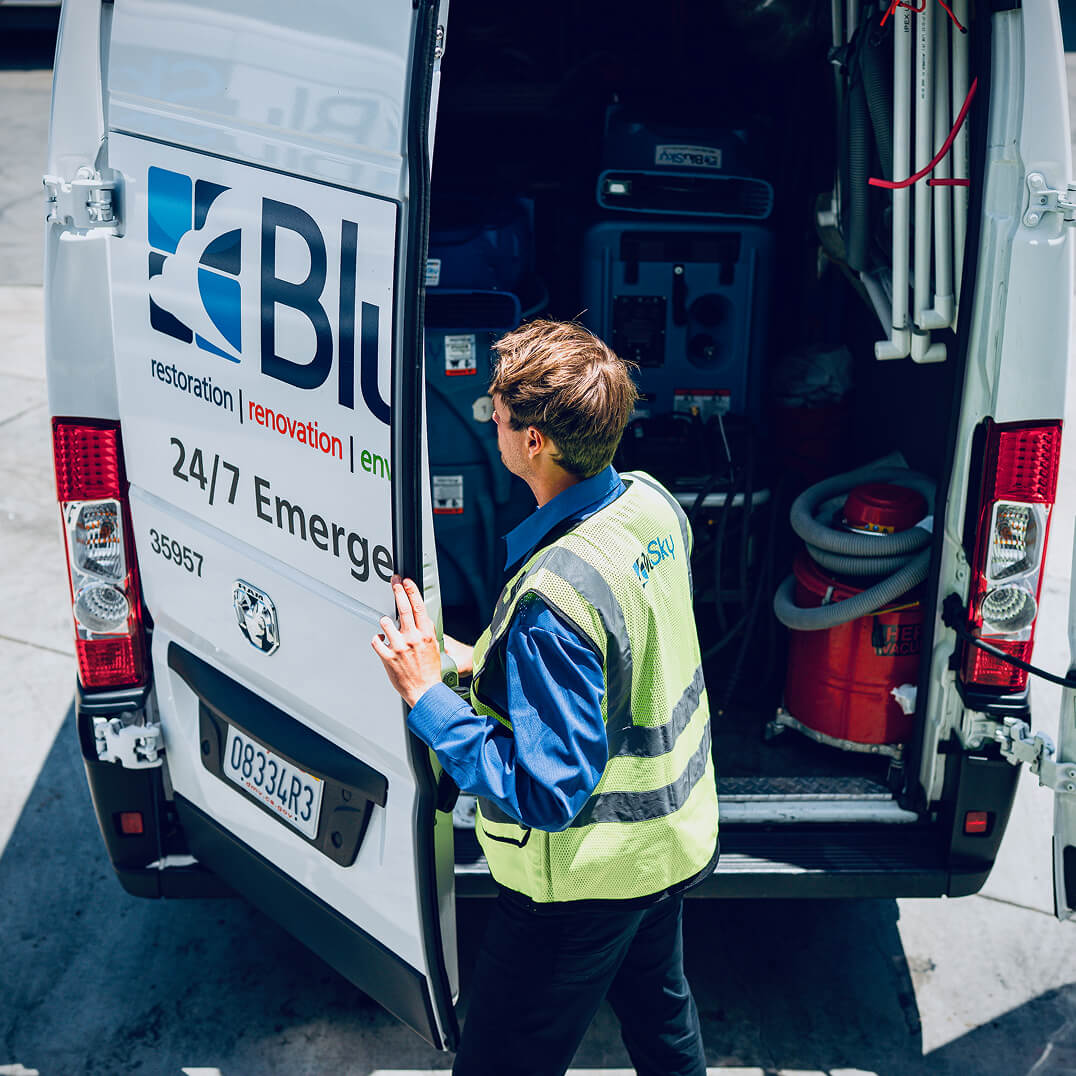 Rapid Emergency Response for Commercial Properties | BluSky Restoration
