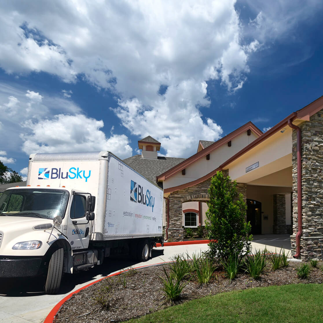 Senior Living Property Restoration | Call BluSky for Help!
